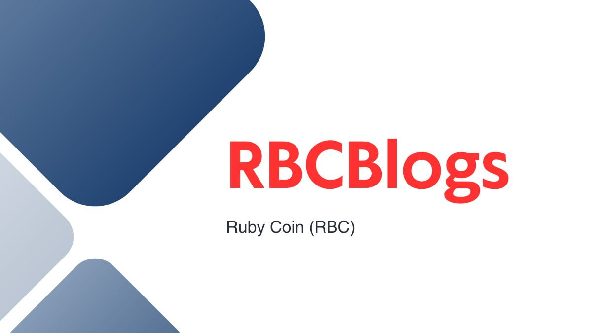 RBCBlogs - Latest Ruby Coin, Crypto News and Updates